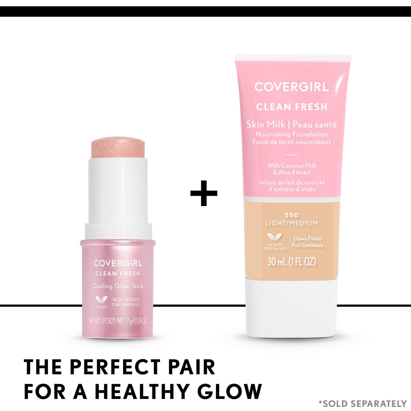 Covergirl Clean Fresh Skin Milk Foundation 540 Light - Shop Foundation ...