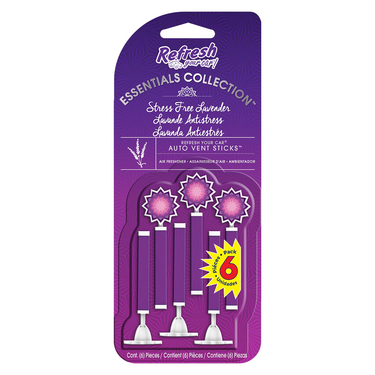 Refresh Your Car Lavender Air Freshner Auto Vent Sticks - Shop Air ... Refresh Your Car Lavender Air Freshner Auto Vent Sticks - Shop Air ...