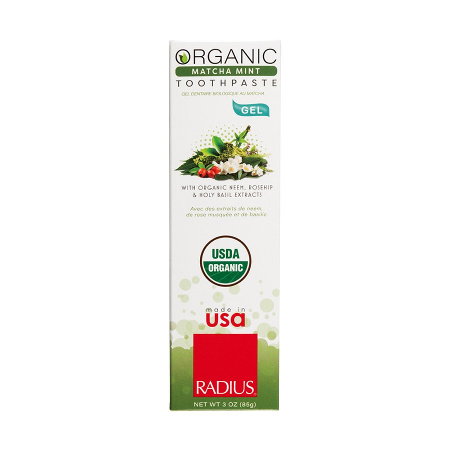 Radius Organic Gel Toothpaste - Matcha Mint - Shop Toothpaste at H-E-B
