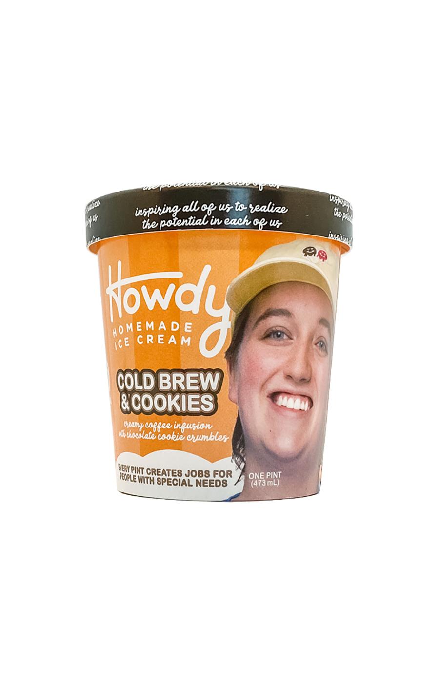 Howdy Homemade Cold Brew & Cookies Ice Cream - Shop Ice cream at H-E-B