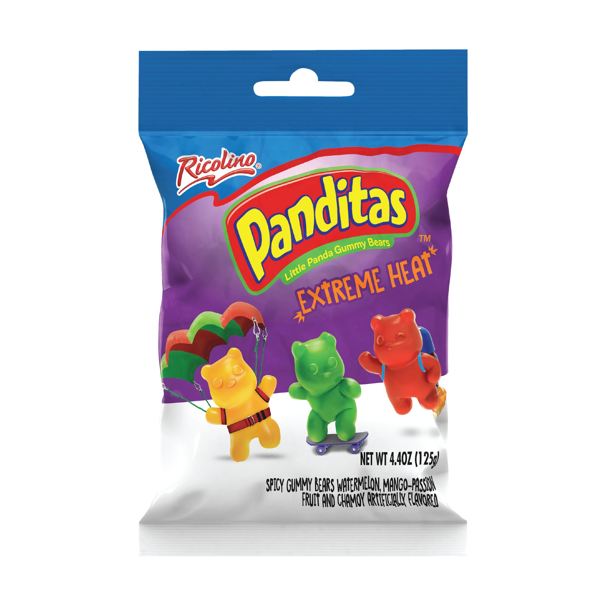 Ricolino Extreme Heat Panditas Fruit Gummy Candy - Shop Candy at H-E-B