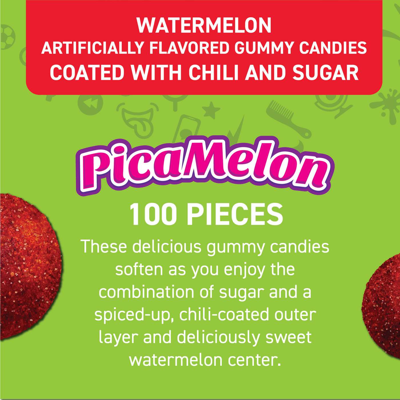 Vero Picamelon Watermelon Chewy Candy - Shop Candy at H-E-B