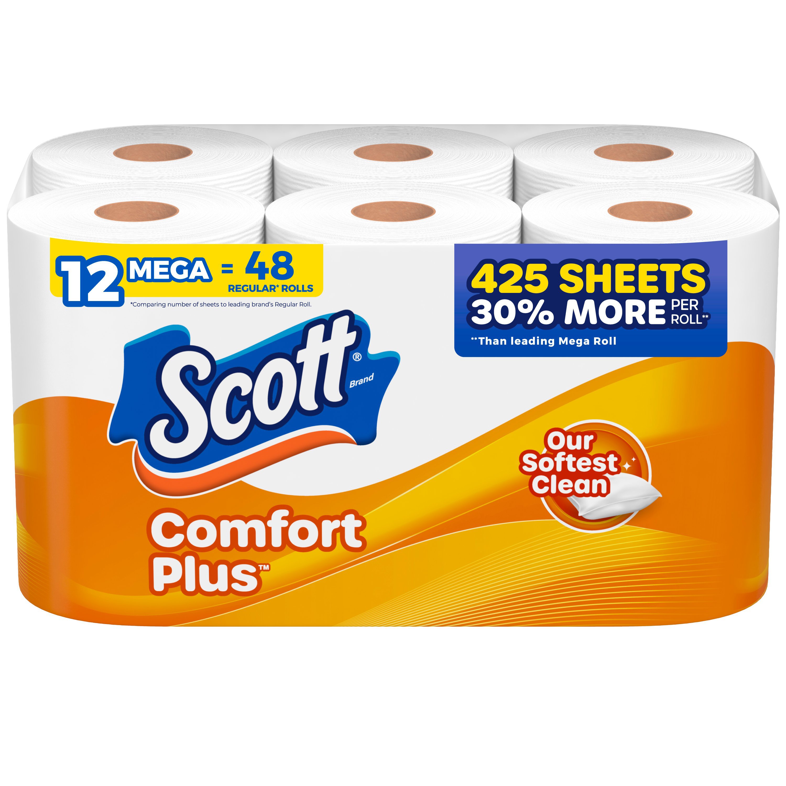 Scott Comfort Plus Toilet Paper - Shop Toilet paper at H-E-B