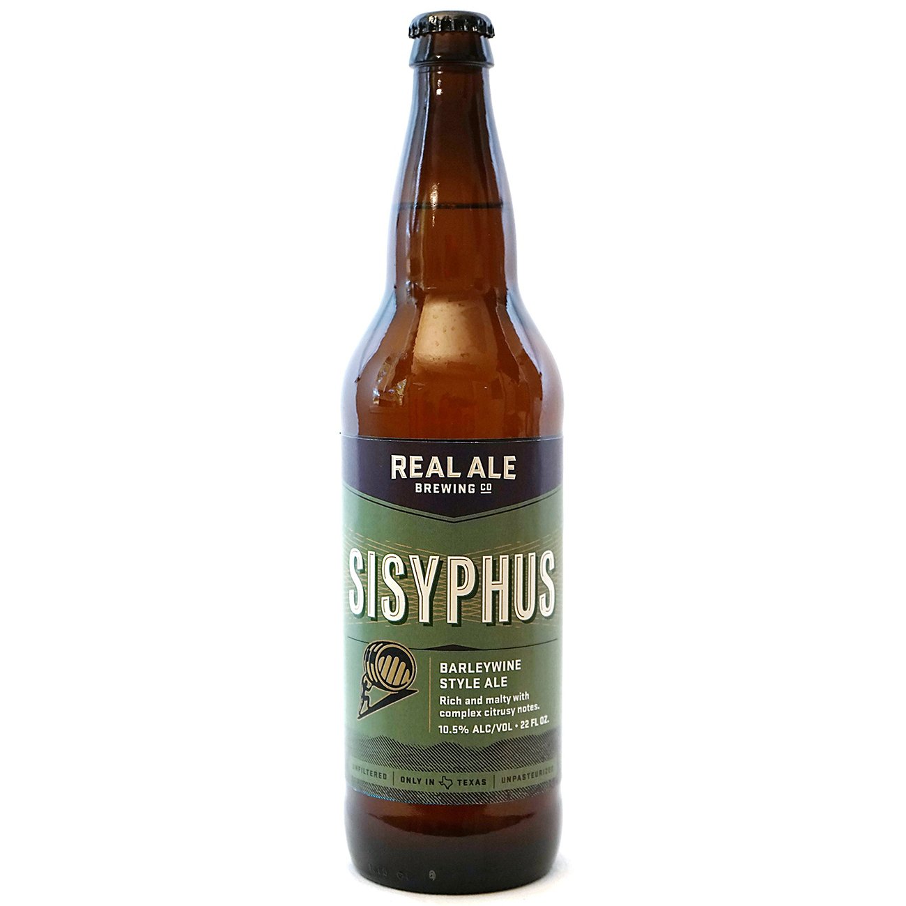 Real Ale Sisyphus Barleywine Ale Craft Beer, Bottle - Shop Beer at H-E-B