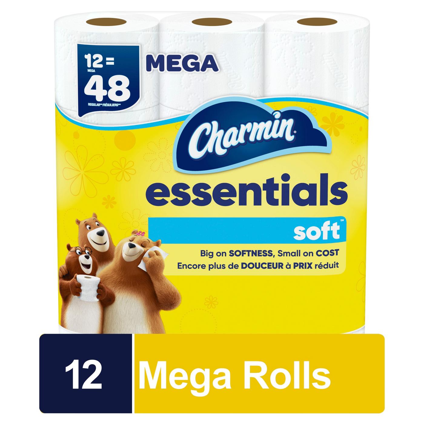 Charmin Essentials Soft Toilet Paper - Shop Toilet paper at H-E-B