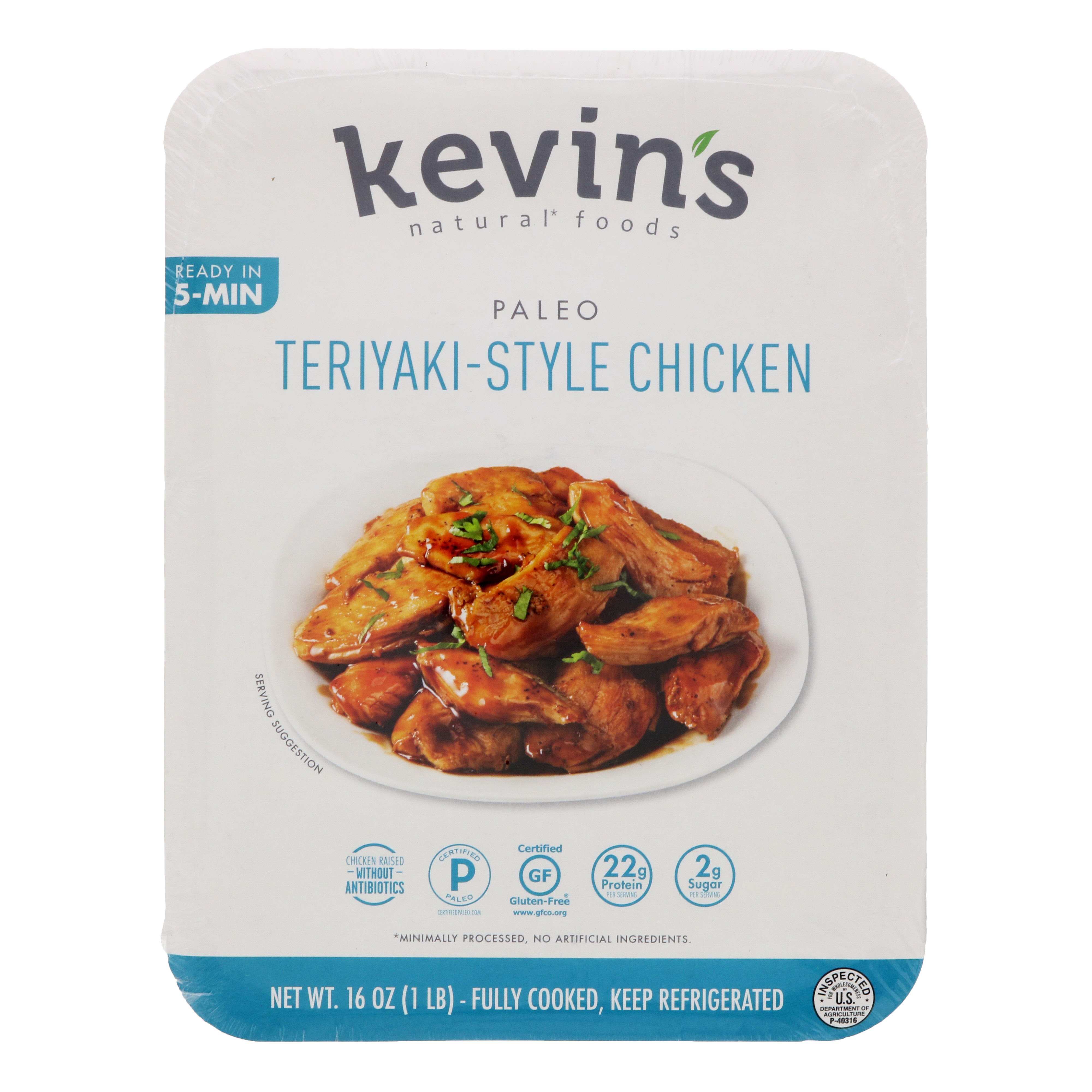 Kevin's Natural Foods Paleo Teriyaki Chicken - Shop Entrees & sides at ...