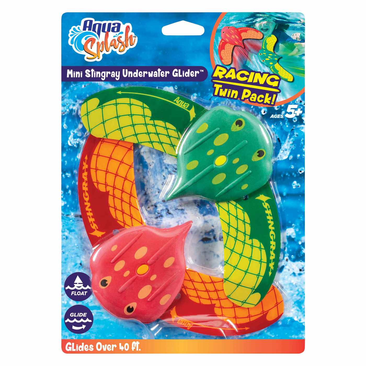 Aqua Splash Mini Stingray Underwater Gliders - Shop Toys at H-E-B
