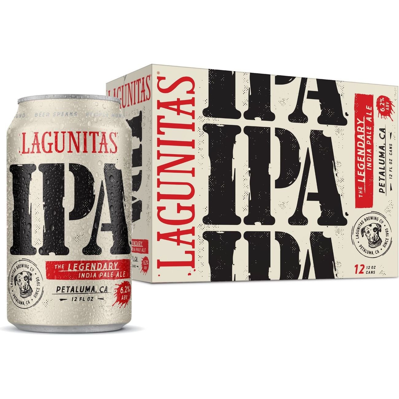 Lagunitas Brewing Co. IPA Craft Beer 12 pk Cans - Shop Beer at H-E-B