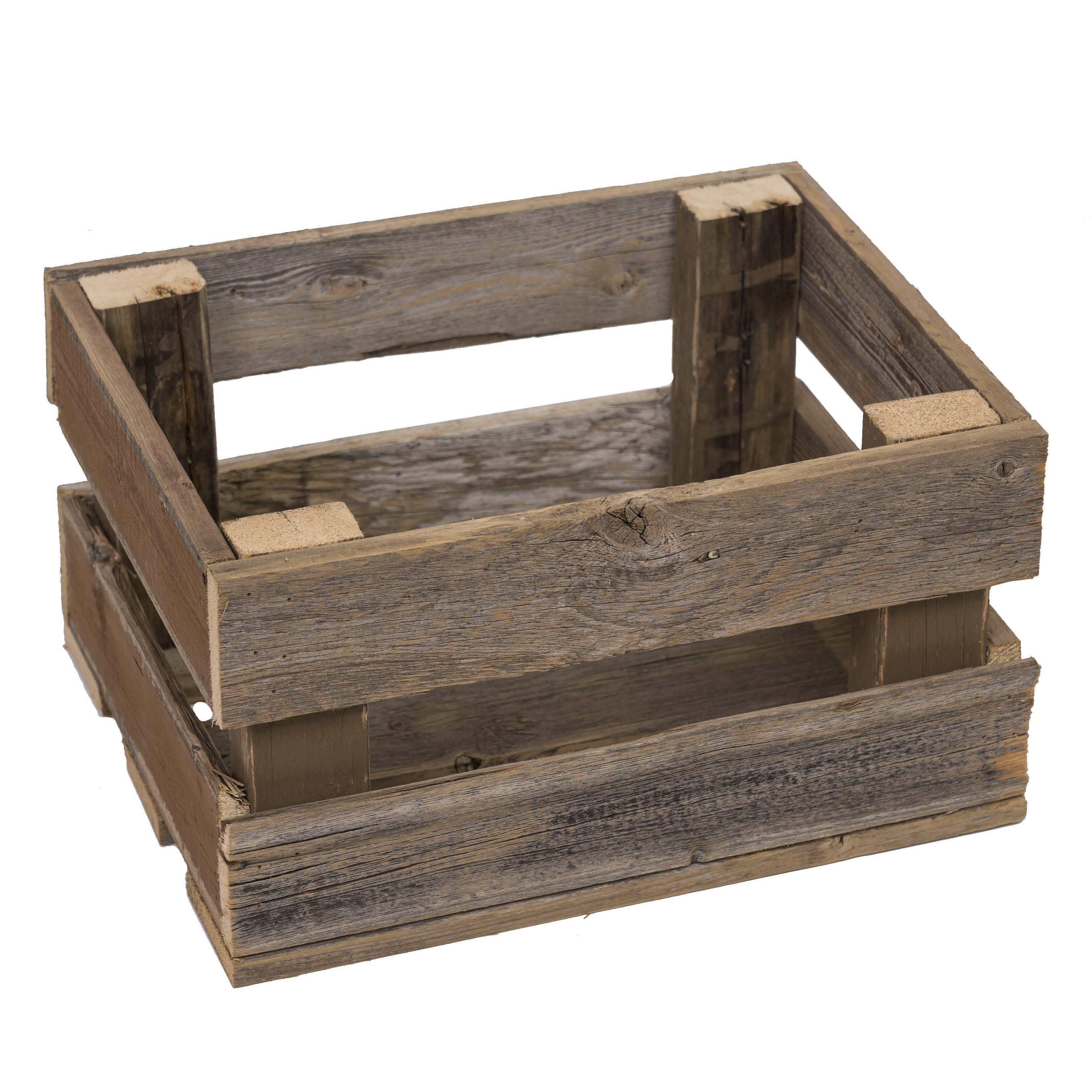 Del Hutson Designs Reclaimed Wood Crate - Shop Pots & planters at H-E-B