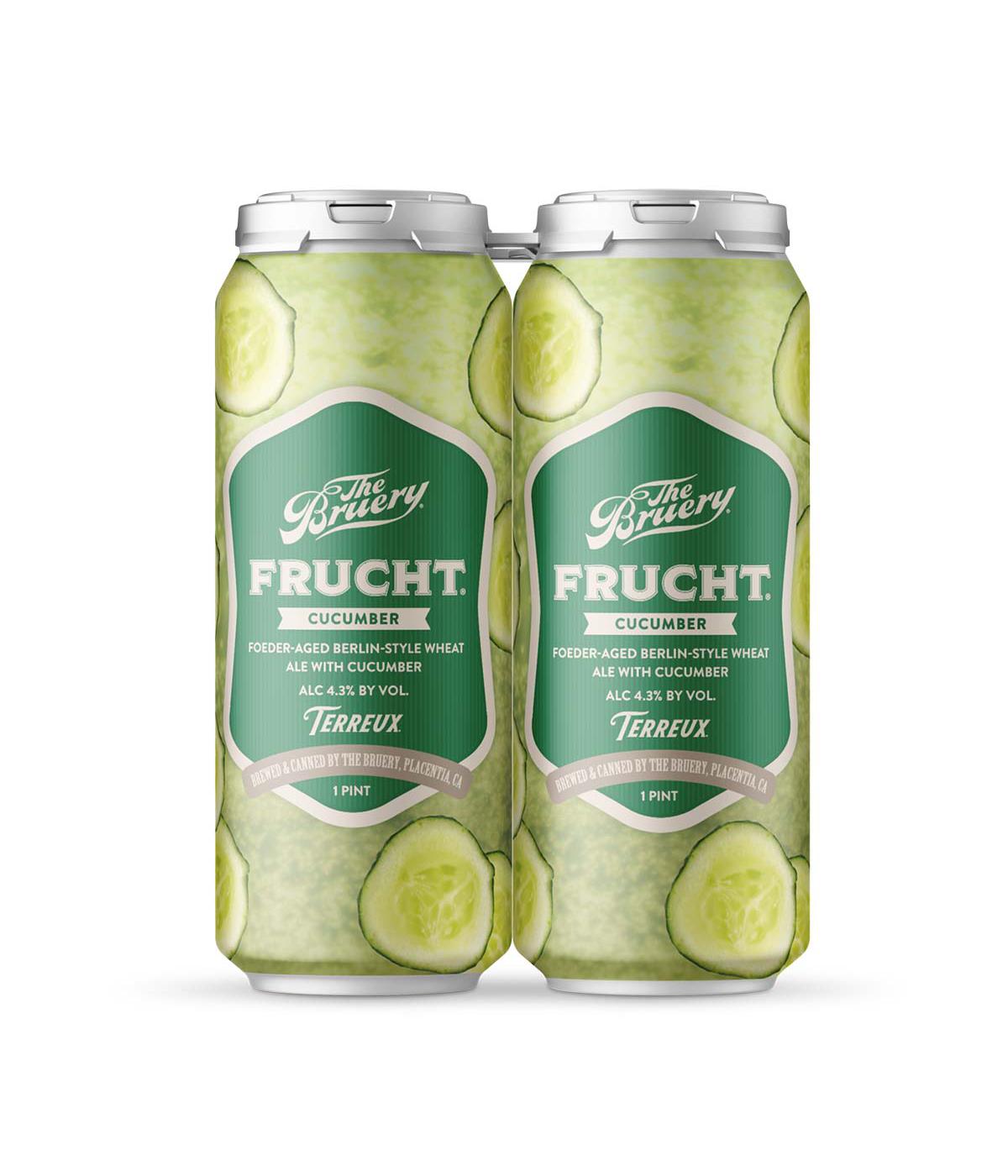 The Bruery Frucht Cucumber Wheat Ale 16 oz Cans - Shop Beer at H-E-B