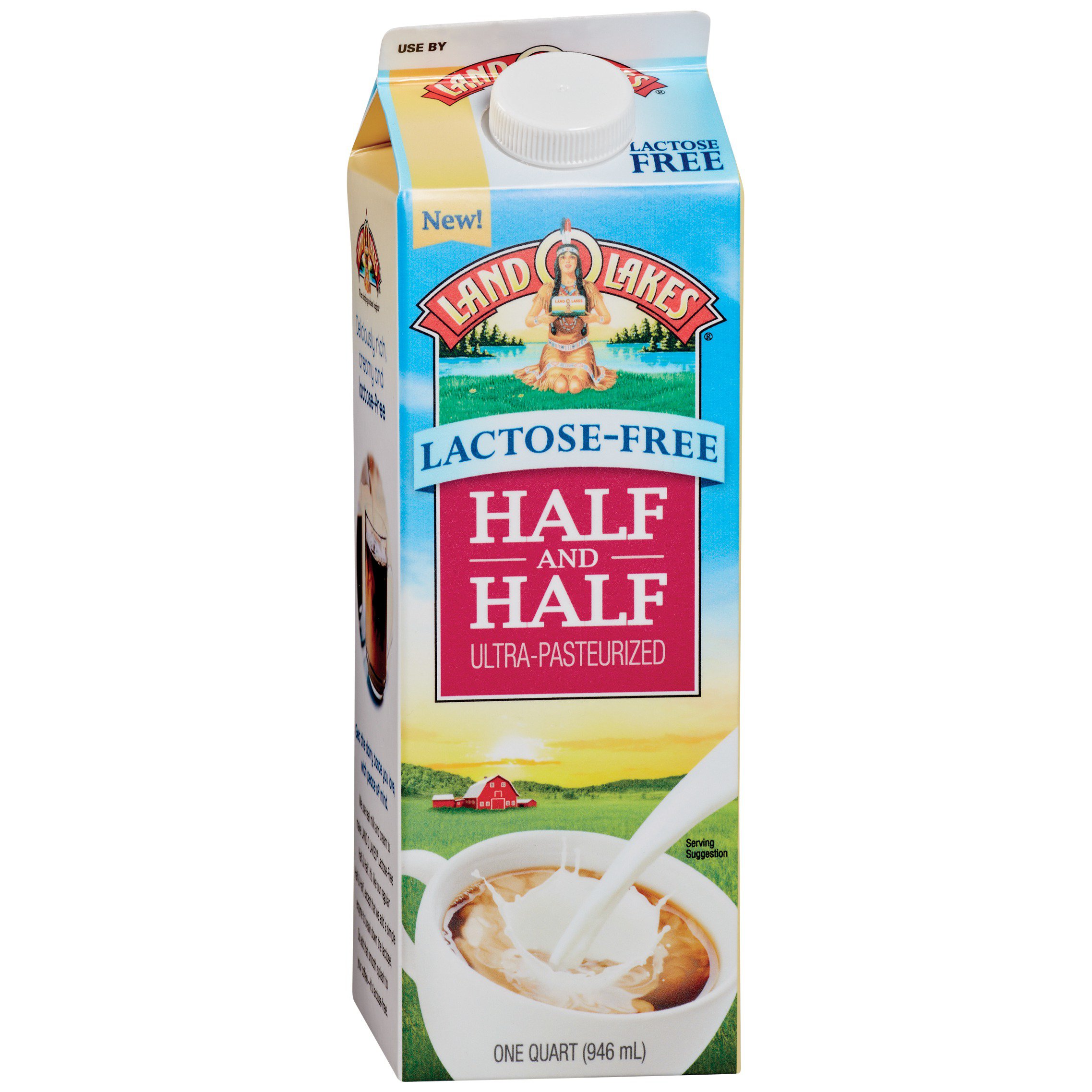 Land O Lakes Lactose Free Half and Half Liquid Coffee Creamer - Shop ...