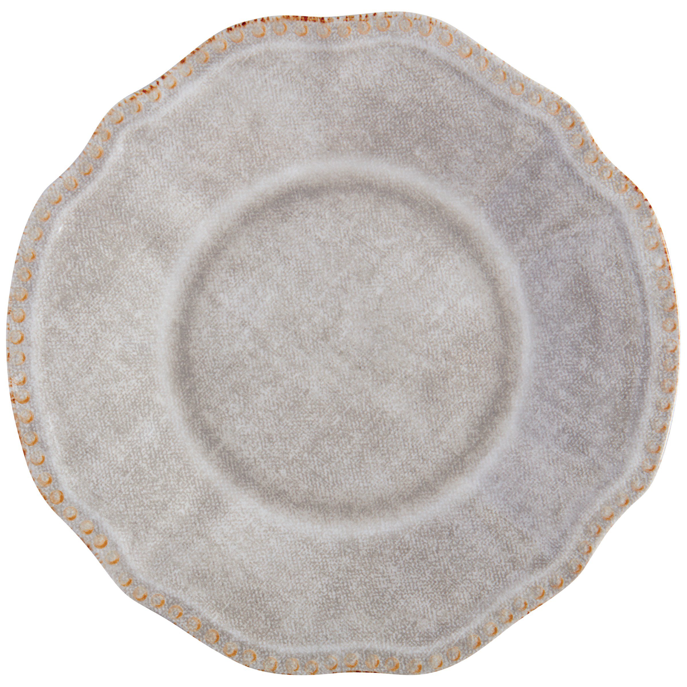 Haven & Key Beaded Taupe Side Plate - Shop Plates at H-E-B