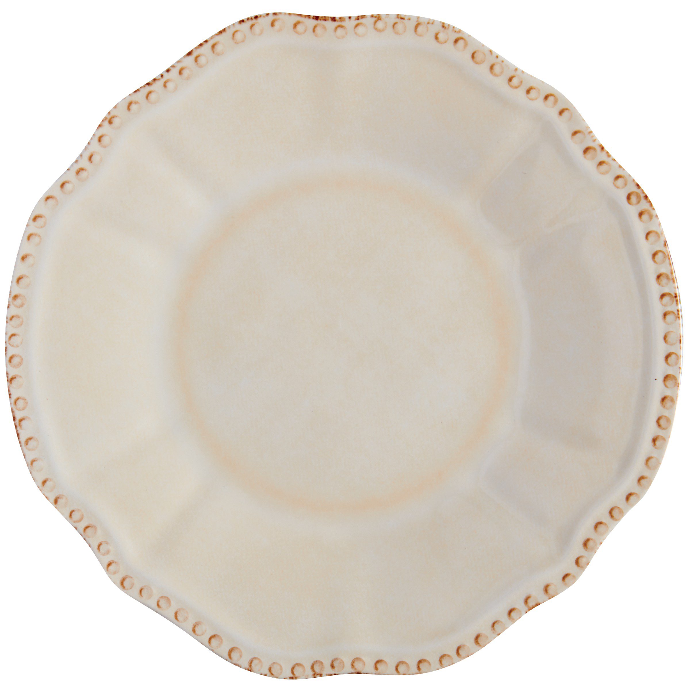 Haven & Key Beaded Cream Side Plate - Shop Plates at H-E-B