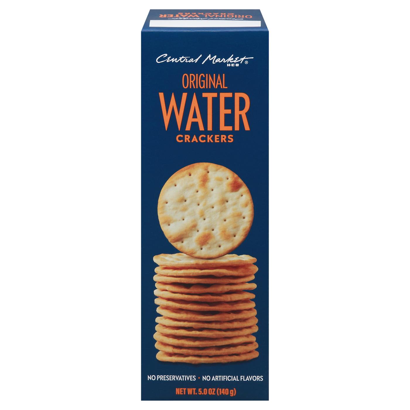 Central Market Original Water Crackers - Shop Crackers & breadsticks at ...