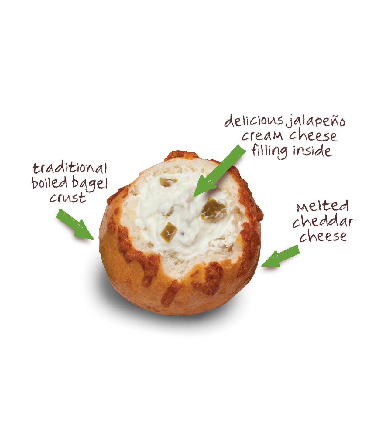 Bagel Dots Jalapeno Popper - Shop Bagels at H-E-B