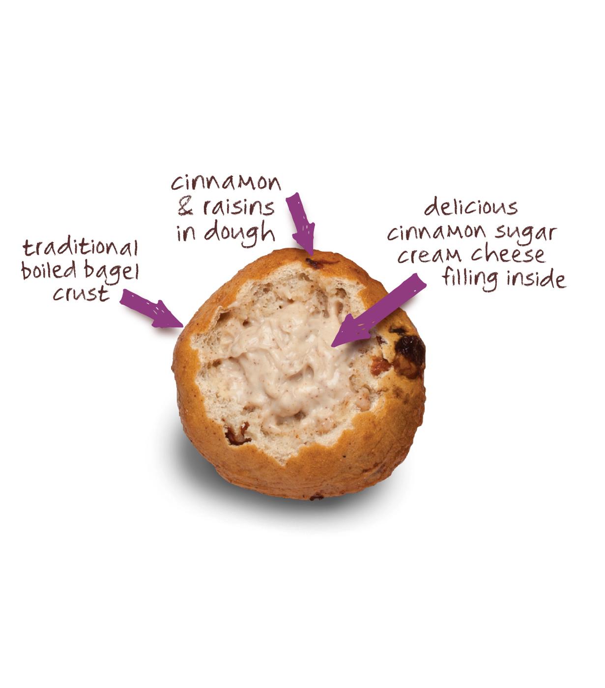 Bagel Dots Cinnamon Raisin - Shop Bagels at H-E-B
