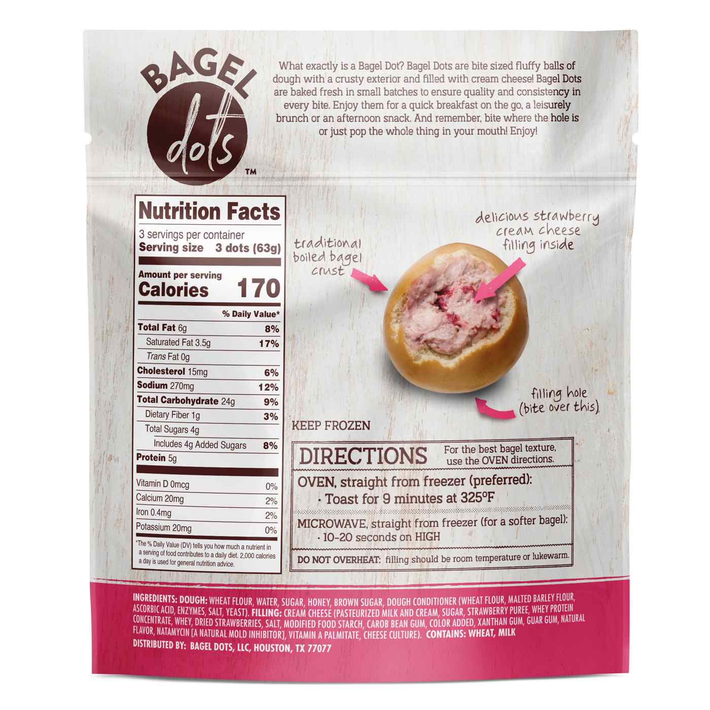 Bagel Dots Berry Delicious - Shop Bagels at H-E-B
