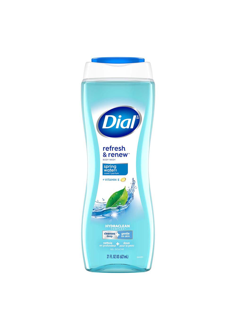 Dial Refresh & Renew Body Wash - Spring Water - Shop Body wash at H-E-B