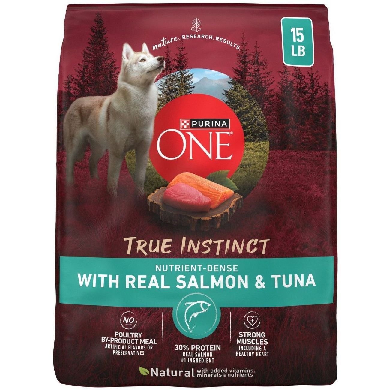 Purina ONE True Instinct High Protein Puppy Food Formula Natural - Real ...