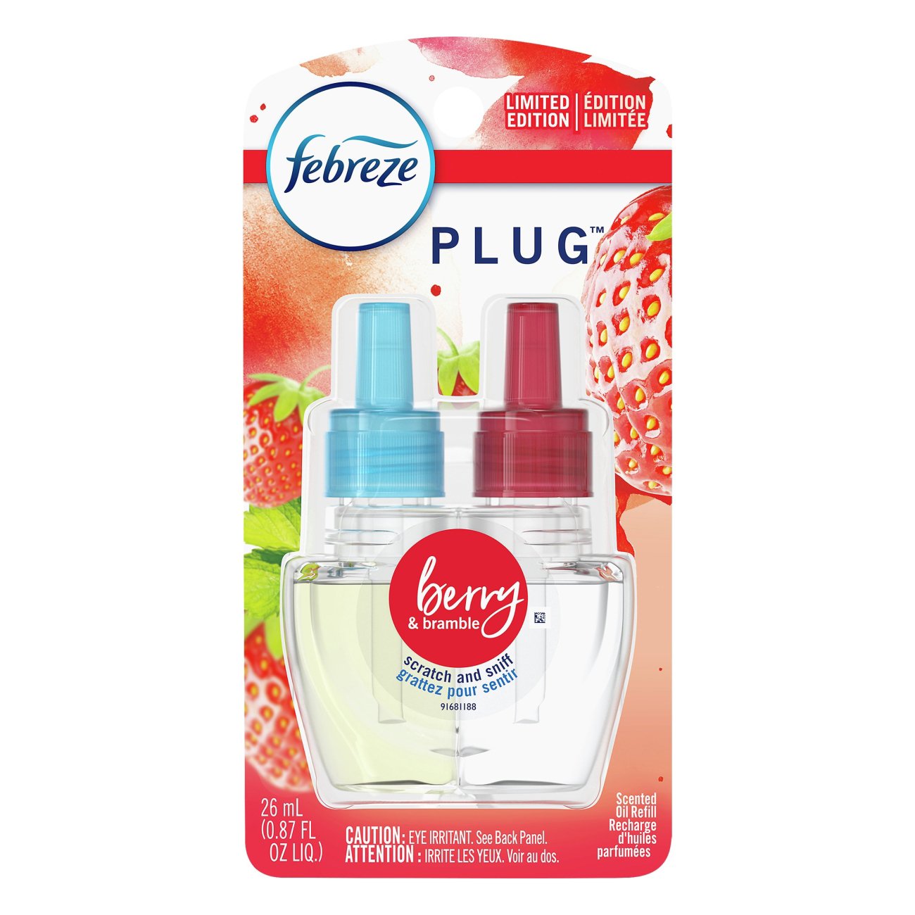 Febreze Plug Berry & Bramble Scented Oil Refill - Shop Scented oils & wax at H-E-B