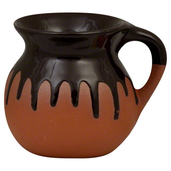 Mi Pueblo Chorreado Jarrito Clay Mug - Shop Glasses & mugs at H-E-B