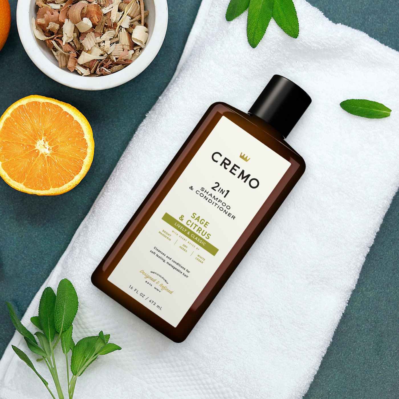 Cremo 2 in 1 Shampoo Conditioner - Sage & Citrus - Shop Shampoo ...