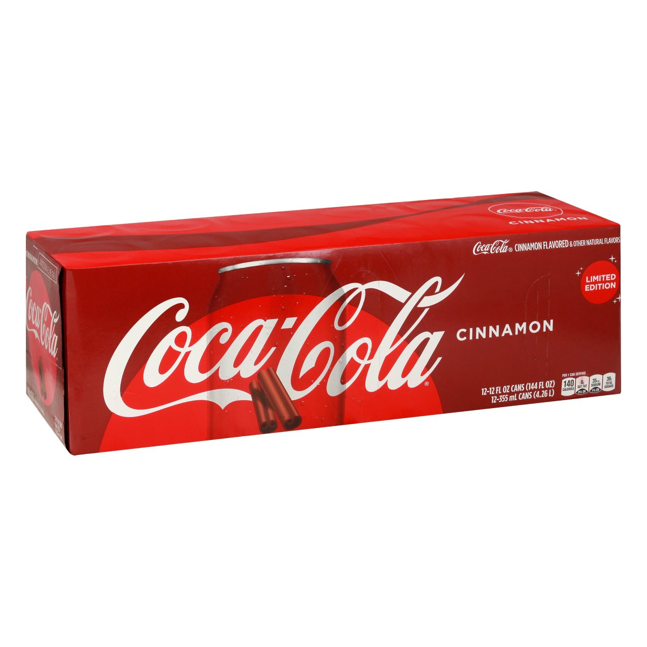 Coca-Cola Cinnamon Coke 12 oz Cans - Shop Soda at H-E-B