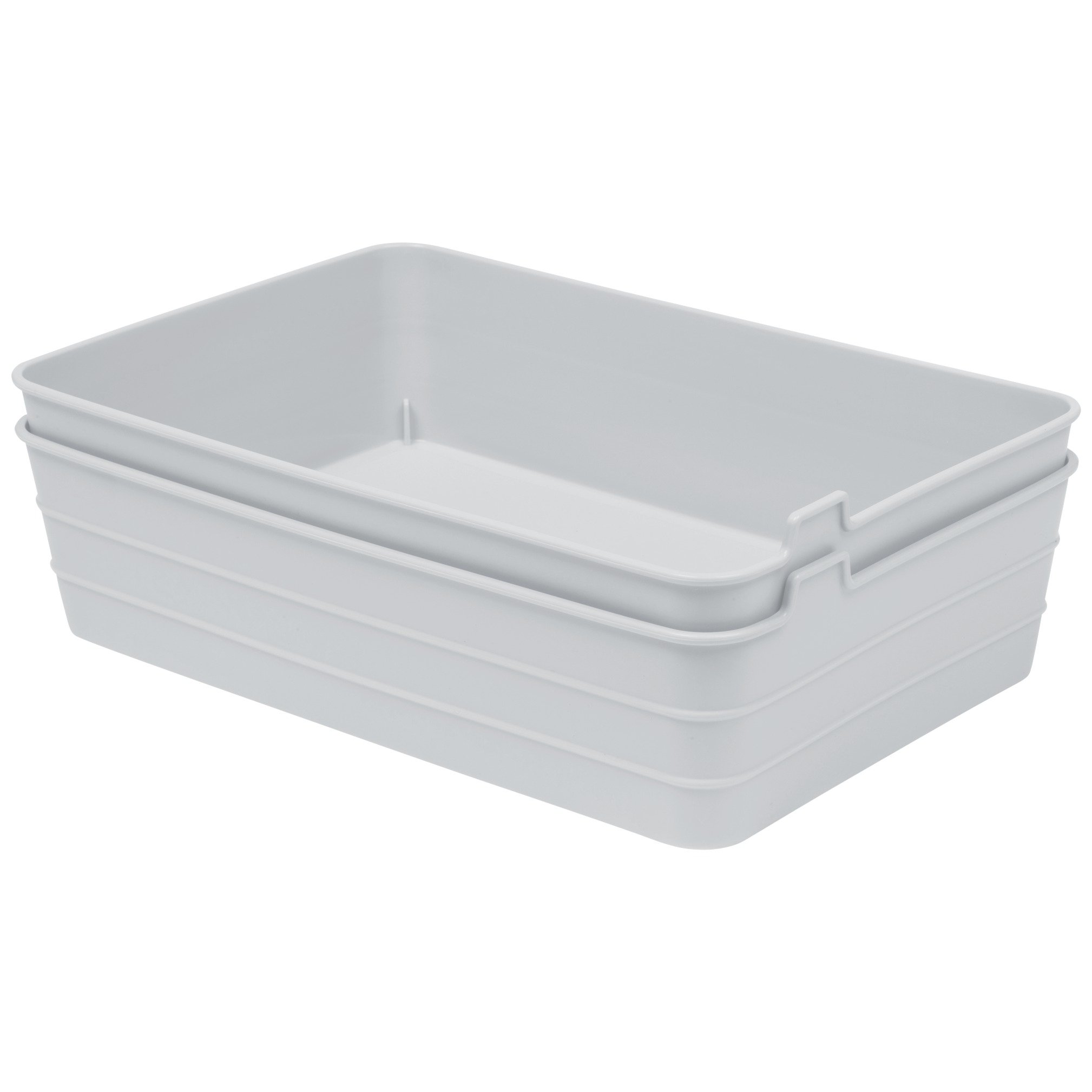 Starplast Large Flex Mini Trays - White - Shop Storage bins at H-E-B