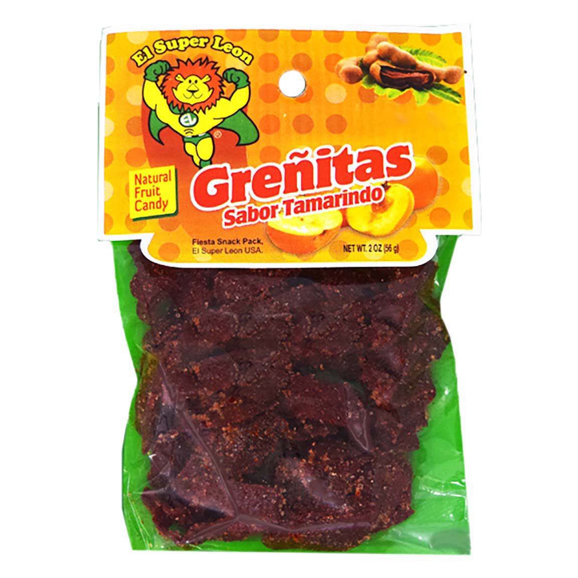 El Super Leon Grenitas Sabor Tamarindo Candy - Shop Candy at H-E-B