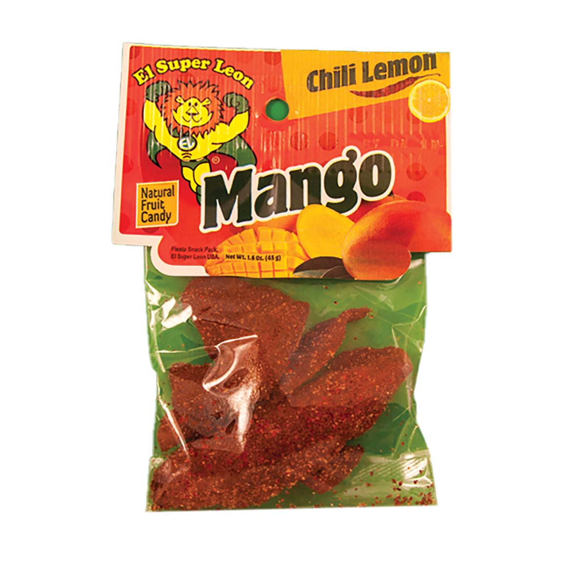 El Super Leon Chile Lemon Flavored Mango - Shop Snacks & Candy at H-E-B
