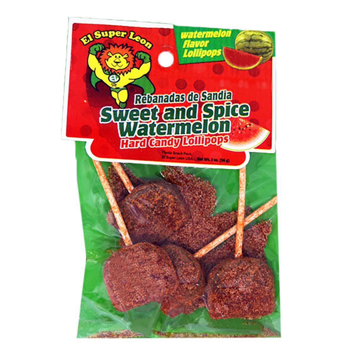 El Super Leon Sweet And Spice Watermelon Candy - Shop Candy at H-E-B