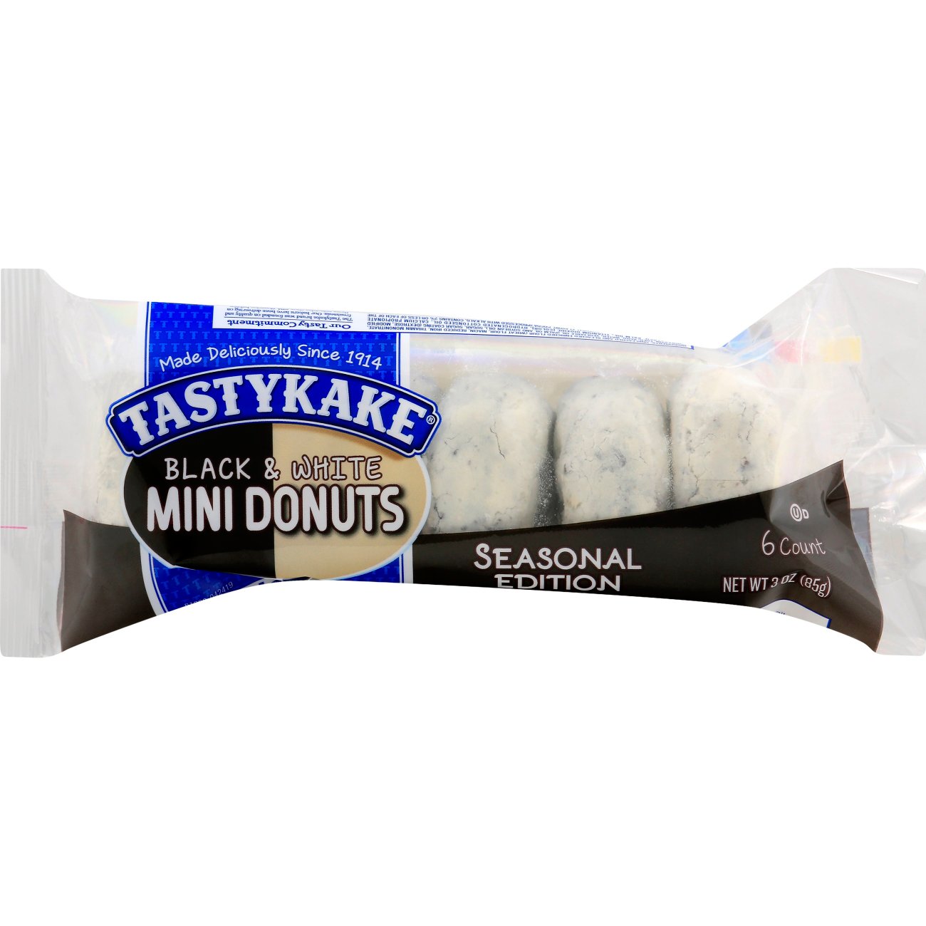Tastykake Black And White Mini Donuts - Shop Snack cakes at H-E-B