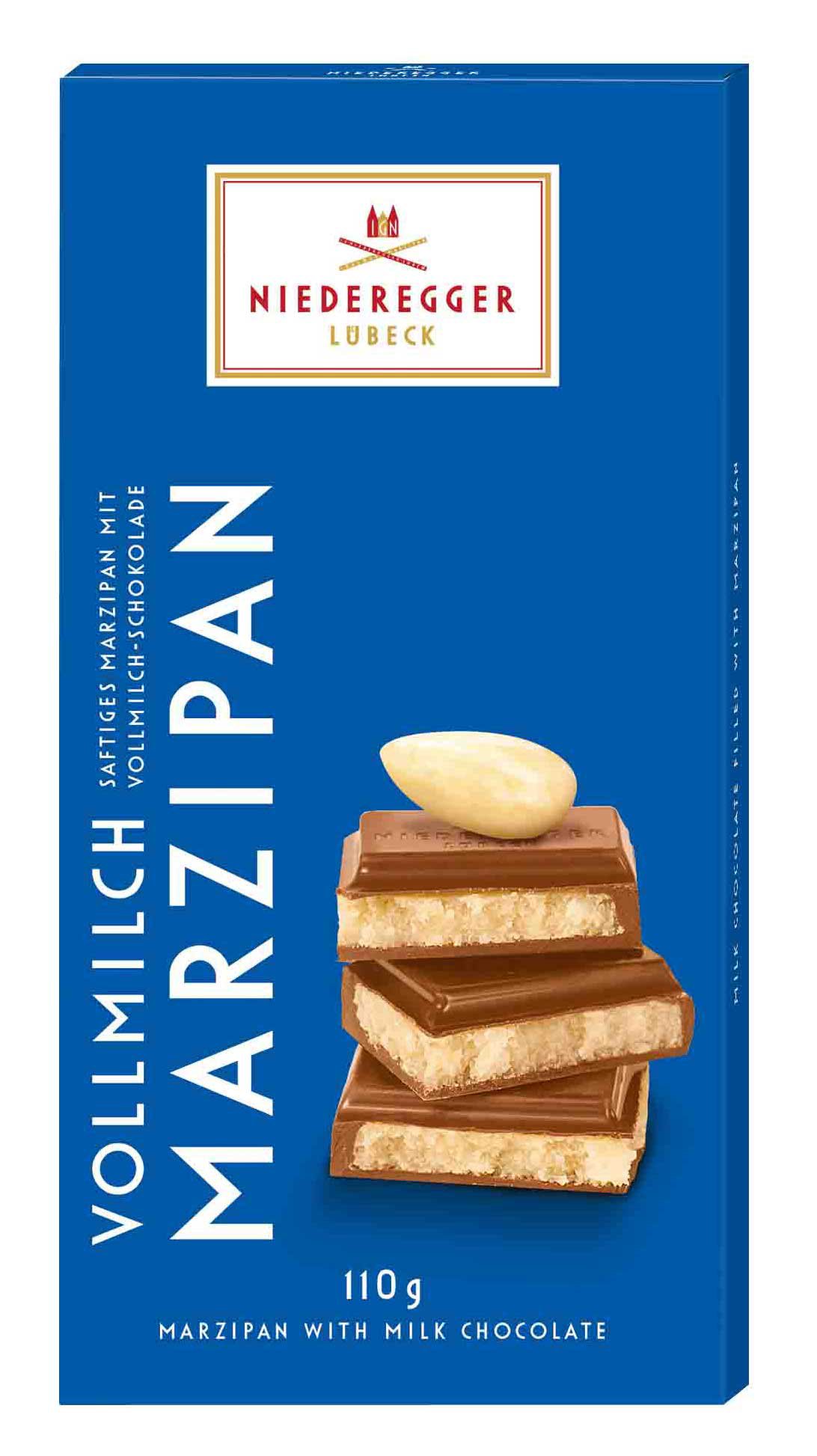 Niederegger Milk Chocolate Marzipan Bar, 3.8 oz | Central Market ...