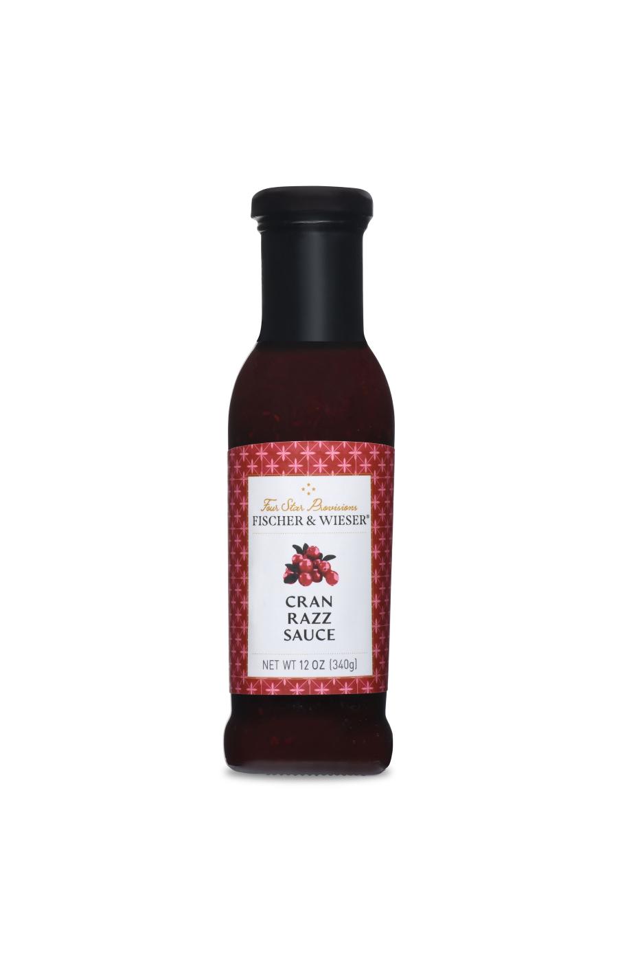 Fischer & Wieser Four Star Provisions Cran Razz Sauce - Shop Specialty ...