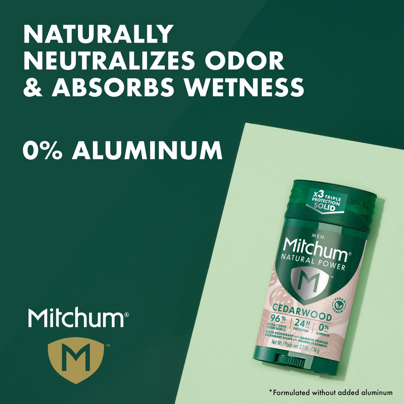 Mitchum Natural Power Deodorant for Men Cedarwood - Shop Deodorant ...