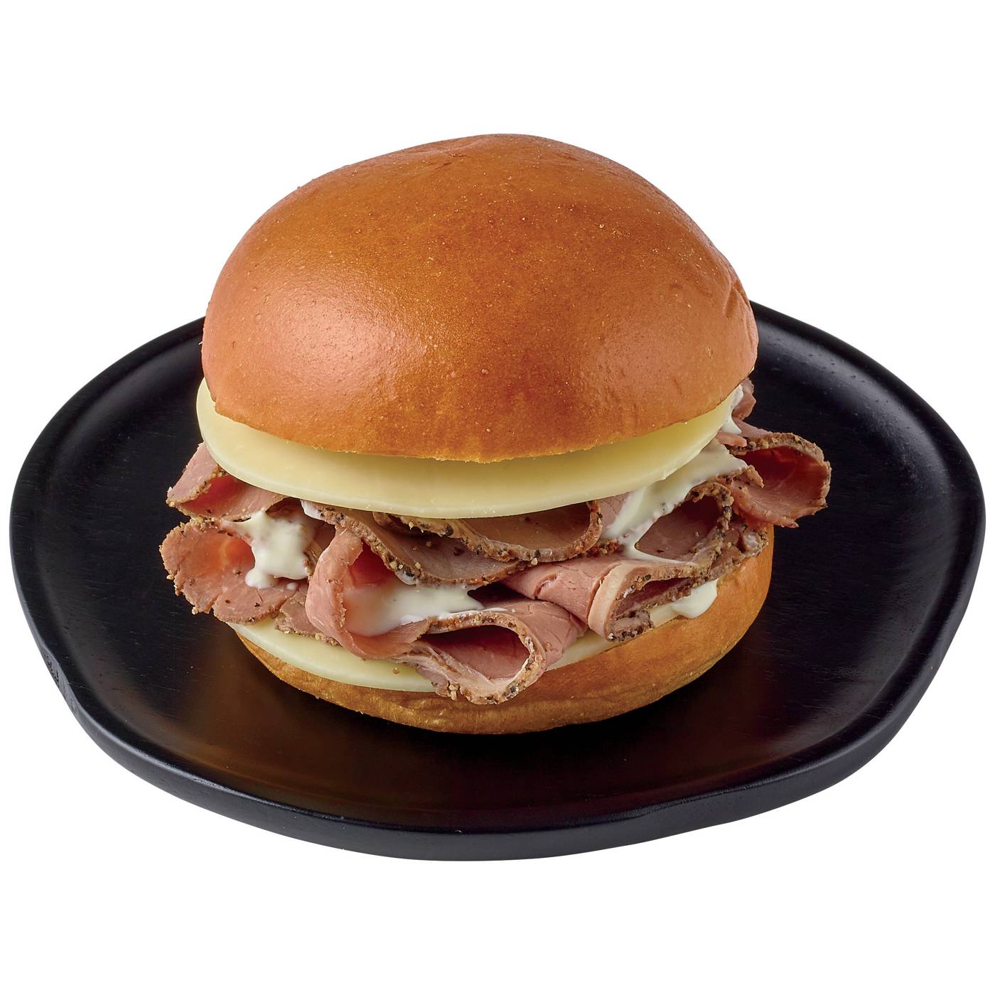 Meal Simple by H-E-B Roast Beef & Provolone Brioche Bun Sandwich - Shop ...