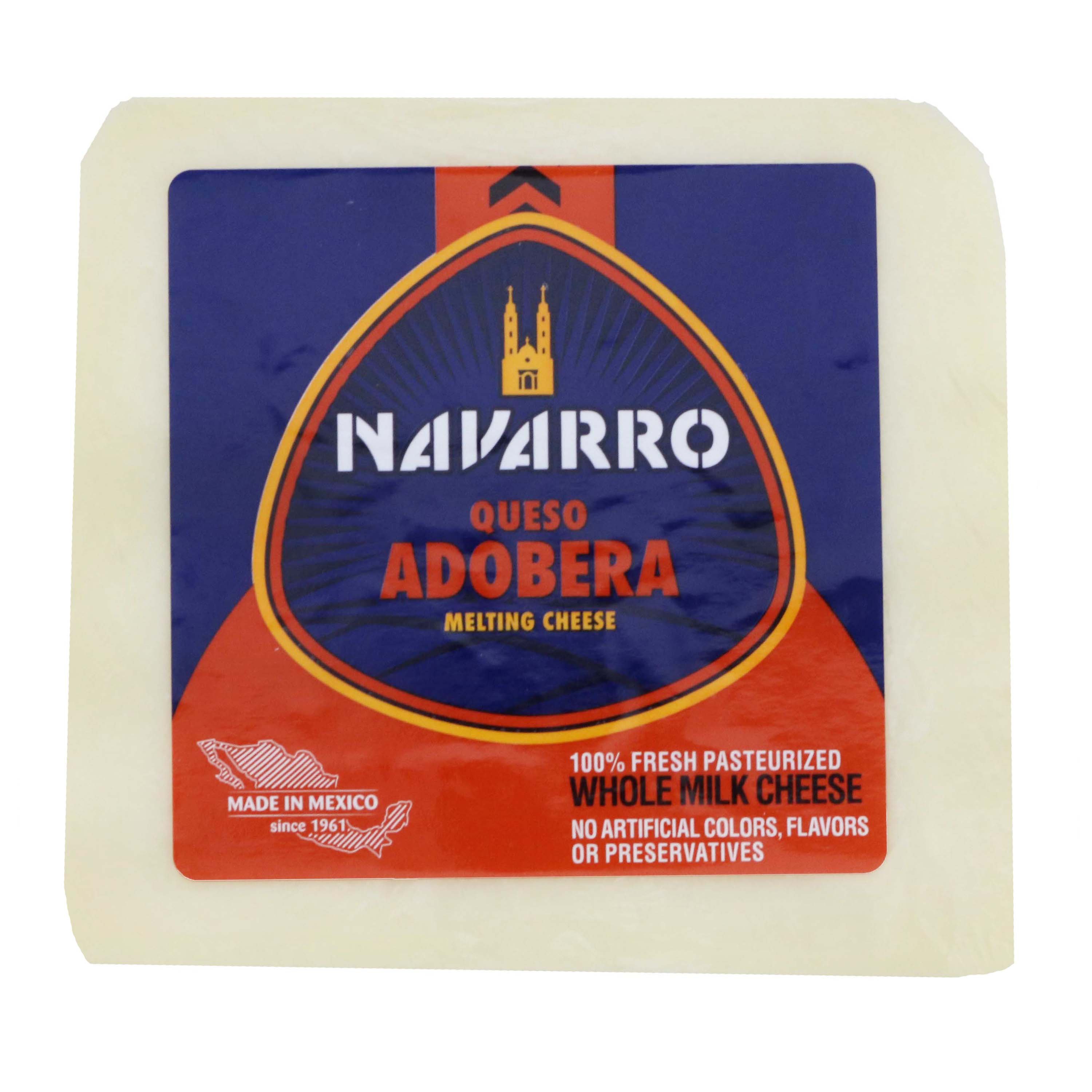 Navarro Adobera Queso Wedge - Shop Cheese at H-E-B