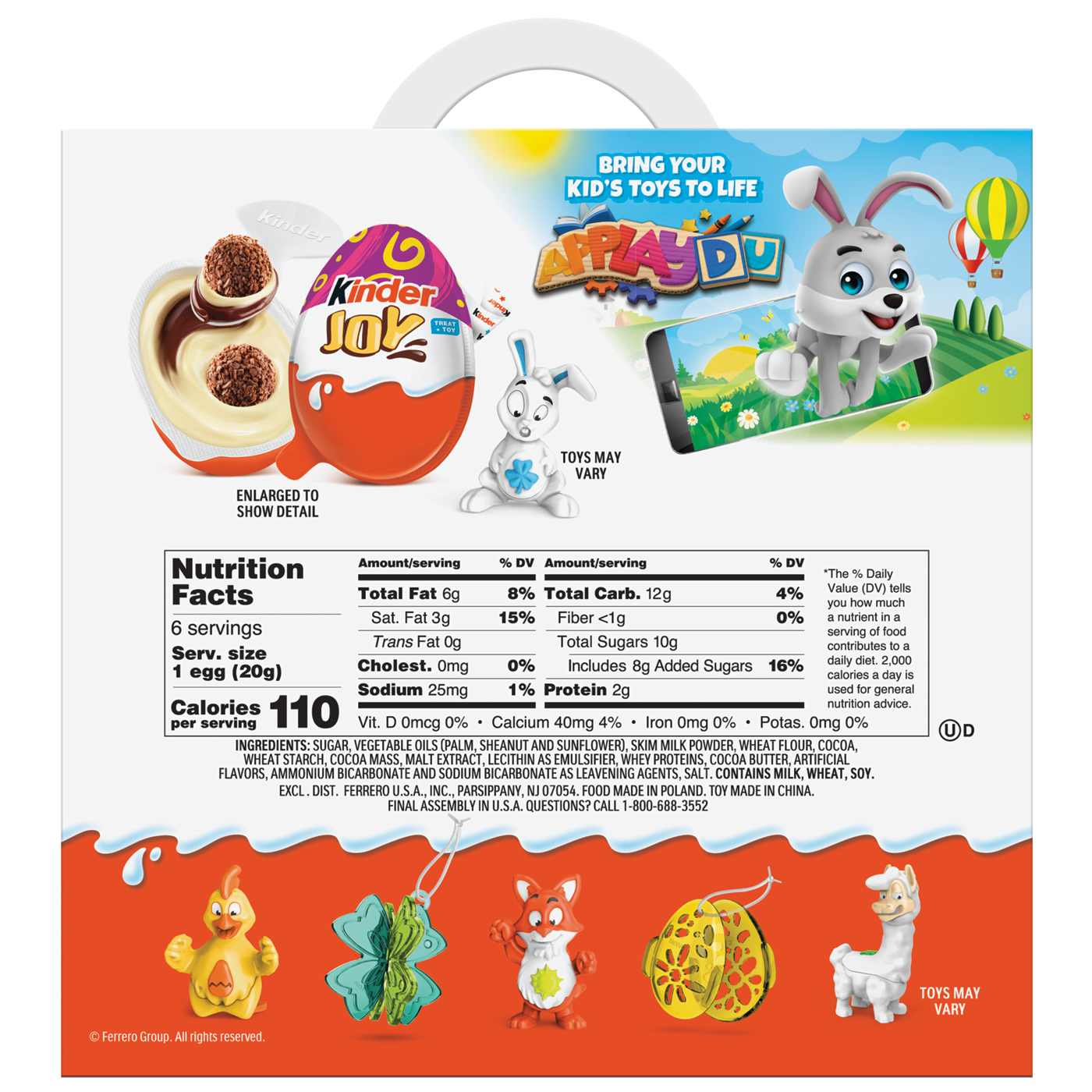 Kinder Joy Candy Egg + Easter Toy Multi Pack - Shop Candy at H-E-B