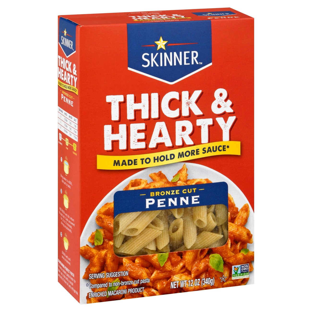 Skinner Thick & Hearty Penne - Shop Pasta at H-E-B