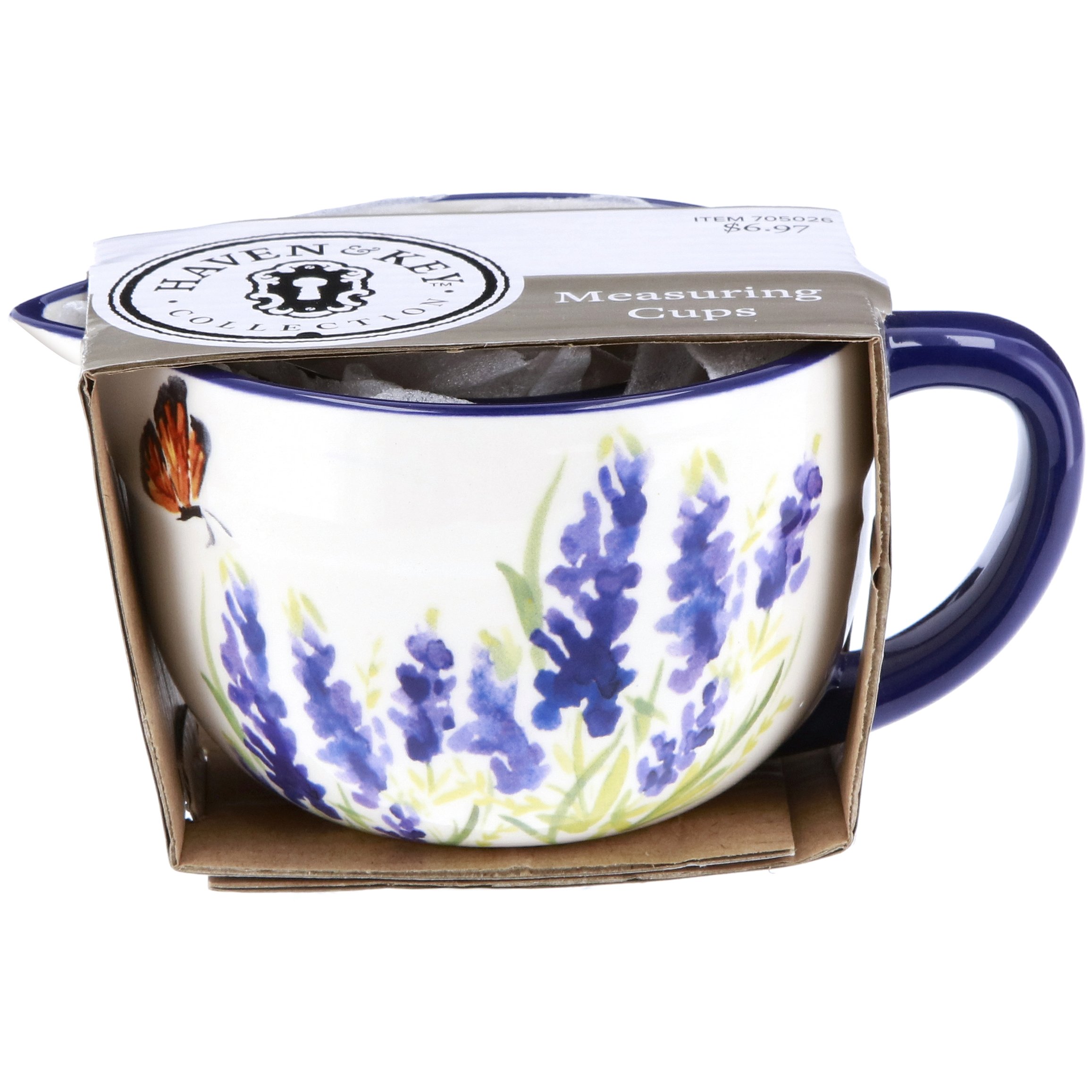 Haven & Key Bluebonnet Ceramic Measuring Cups Set - Shop Utensils ...