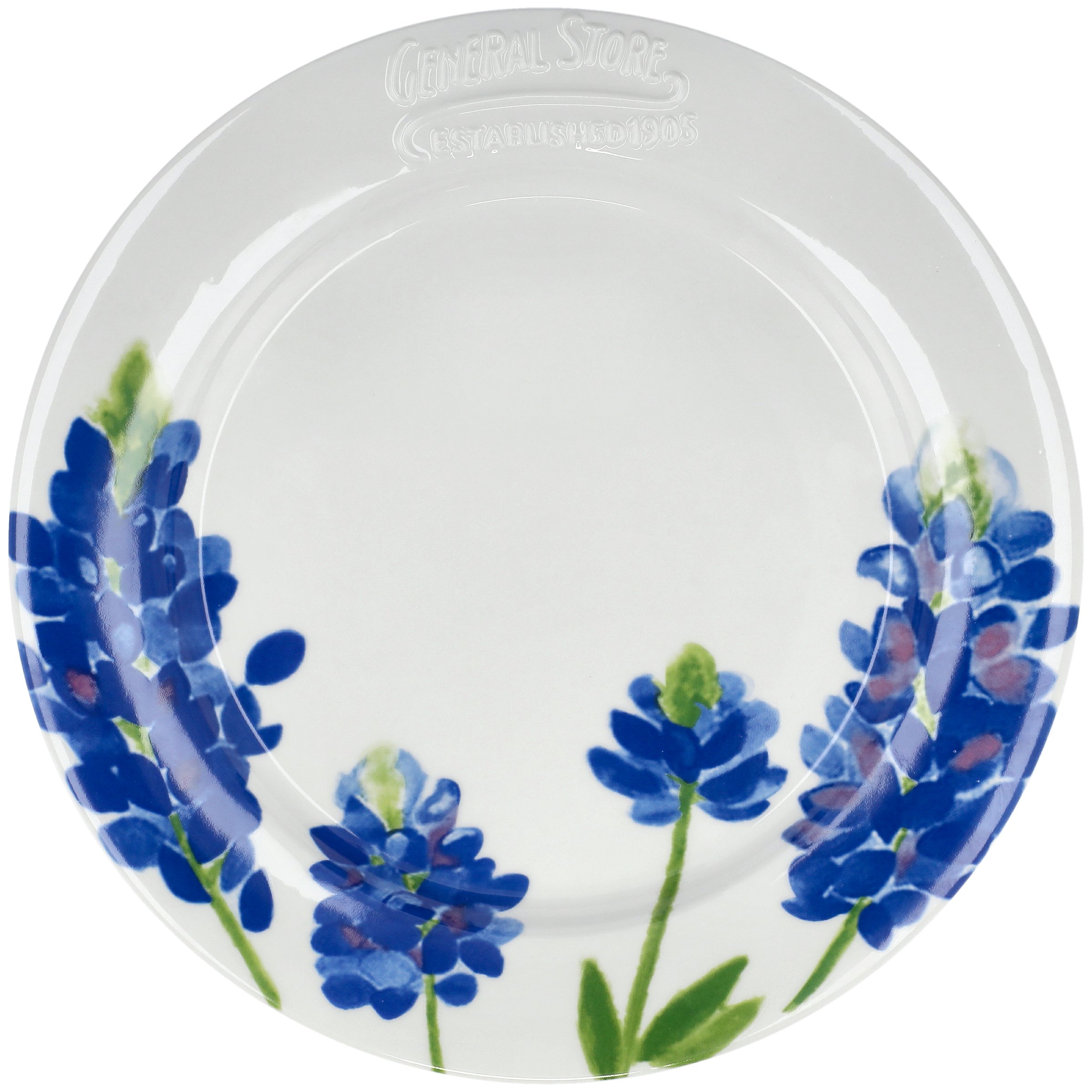 Haven & Key Bluebonnet Stoneware Dinner Plate - Shop Plates & bowls at ...
