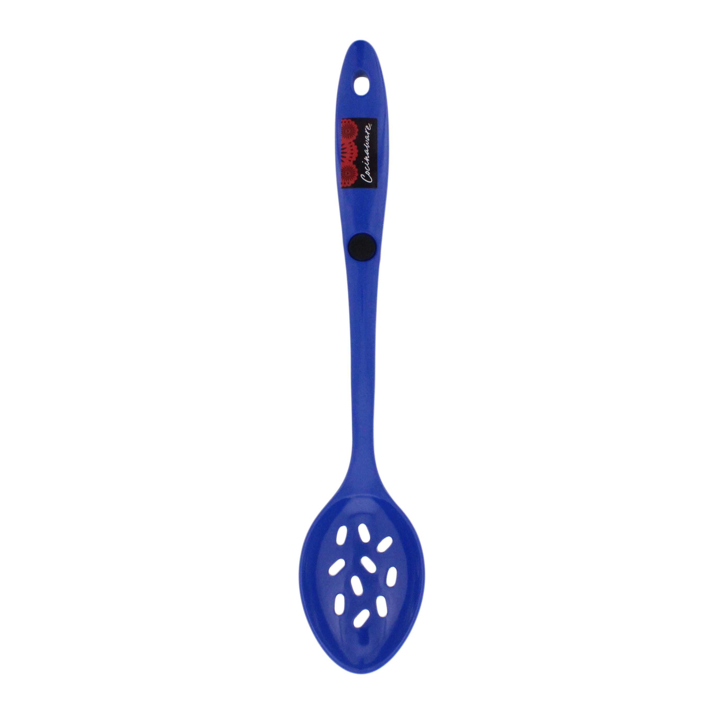 Cocinaware Slotted Melamine Spoon – Cobalt Blue - Shop Utensils ...