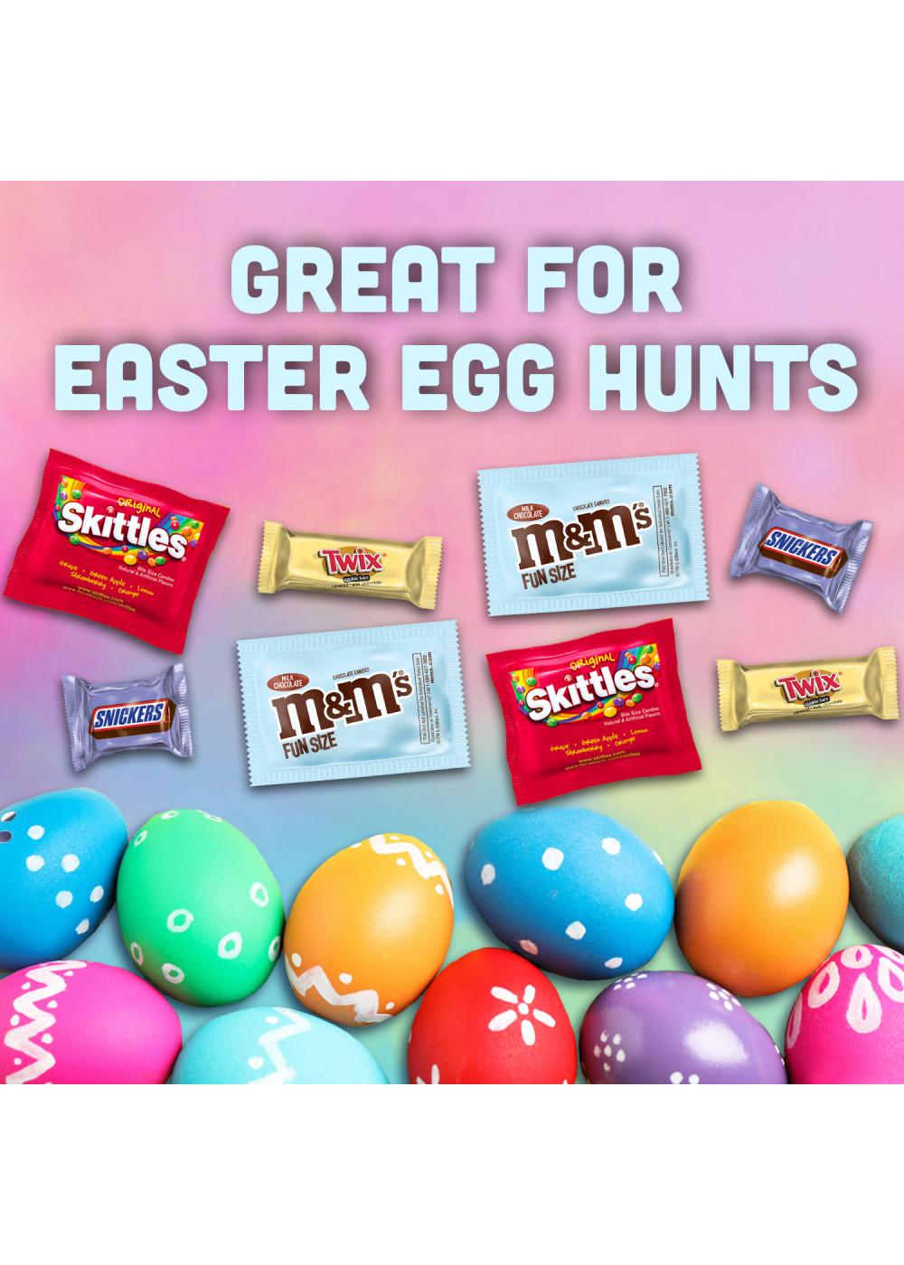 M&M'S, Snickers, Twix & Skittles Assorted Easter Candy - Shop Candy at ...