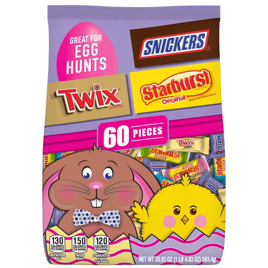 Snickers, Twix & Starburst Assorted Easter Candy - Shop Candy at H-E-B