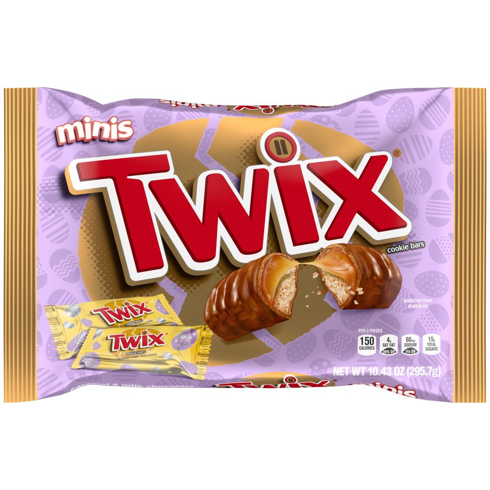 Twix Minis Cookie Bars Easter Candy - Shop Candy at H-E-B