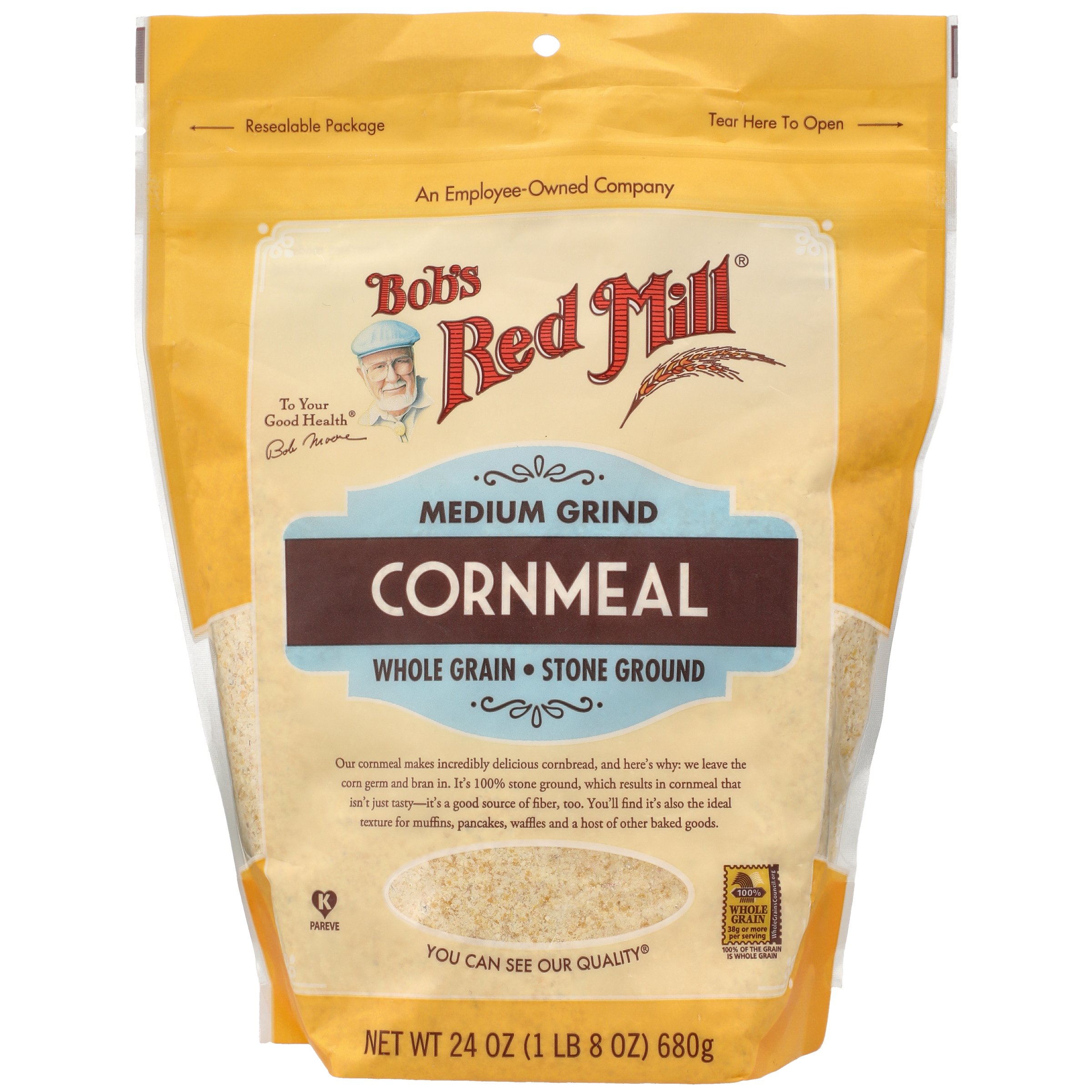 Bob's Red Mill Medium Grind Cornmeal - Shop Flour at H-E-B