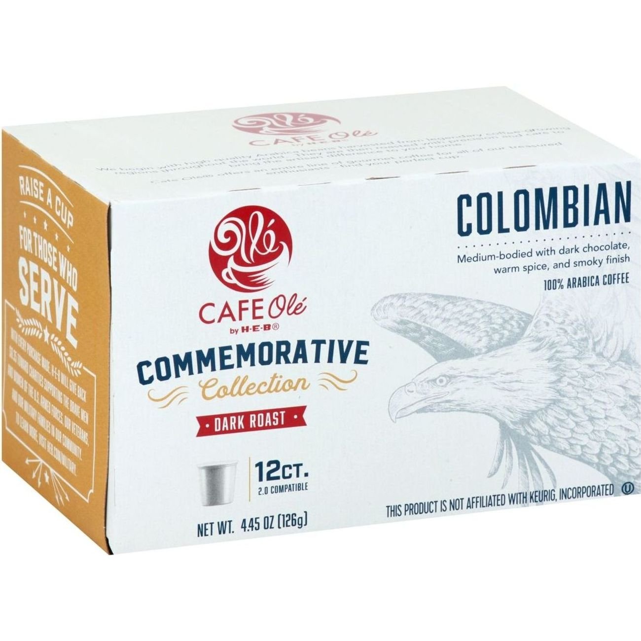 CAFE Ol By H E B Commemorative Collection Dark Roast Colombian Coffee
