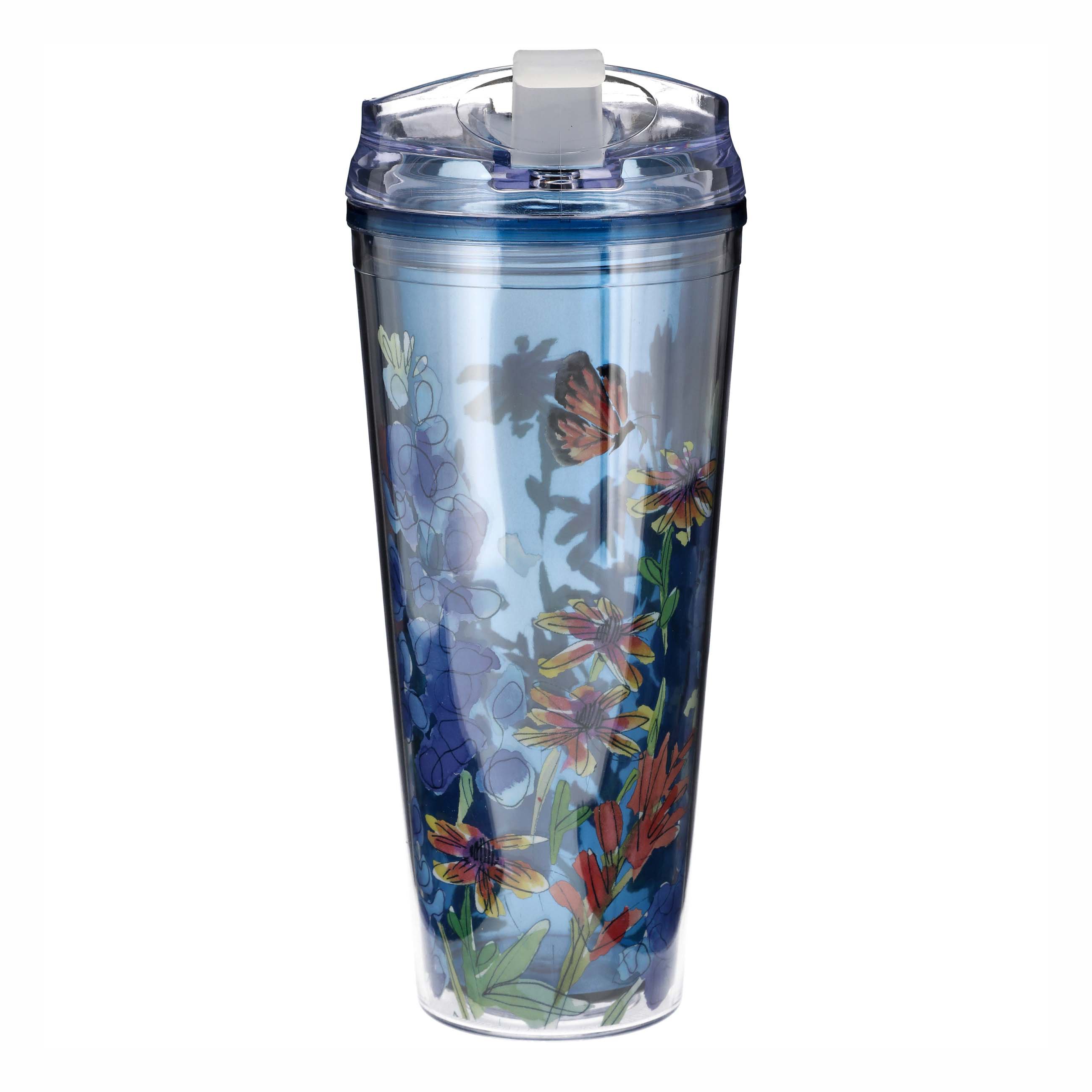 Haven & Key Bluebonnet Blue Double Wall Plastic Tumbler - Shop Cups ...