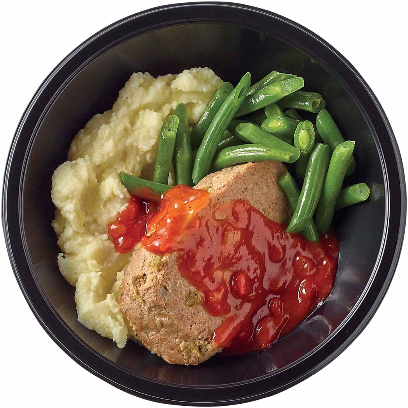 Meal Simple by H-E-B Beef Meatloaf Bowl - Shop Entrees & sides at H-E-B