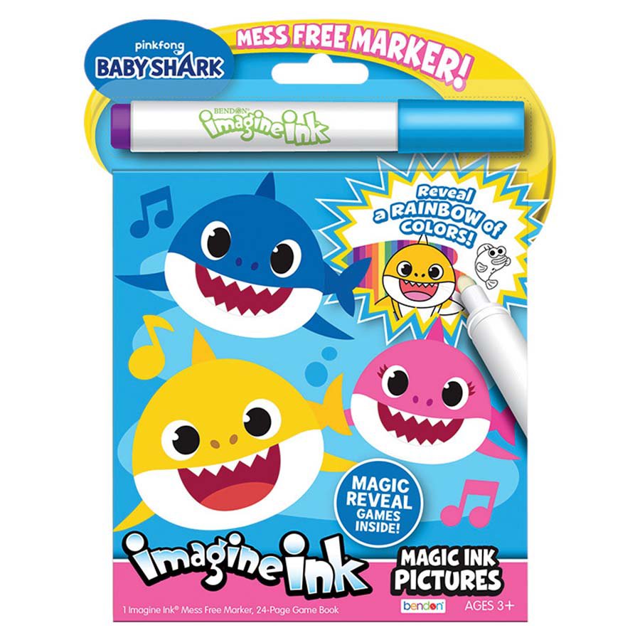 Bendon Baby Shark Imagine Ink - Shop Books & coloring at H-E-B